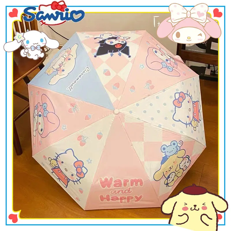 Hellokitty-Sanrio-Sunshade-Umbrella-Ins-Cute-Girl-Sanrio-Sunny-Rain-Sun ...