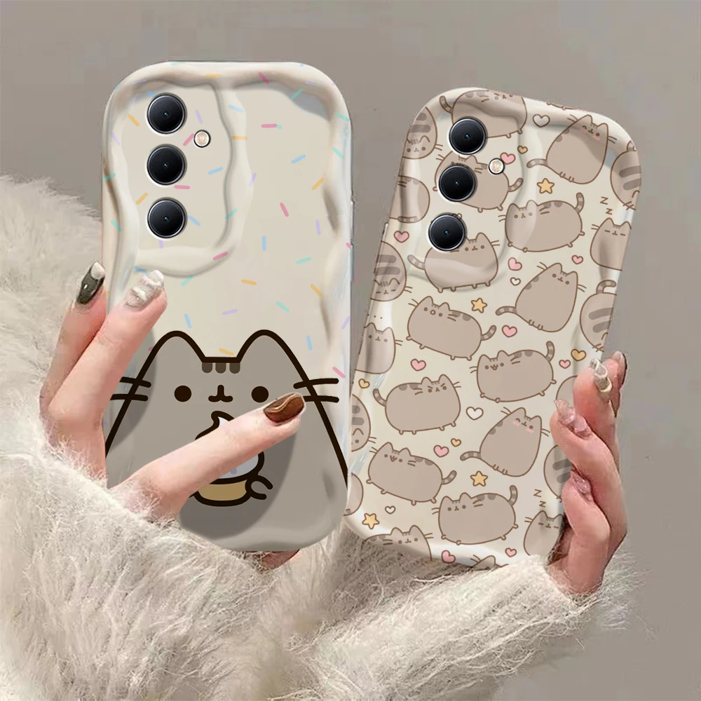 Funda-divertida-Pusheens-Cat-3D-Wave-para-Xiaomi-Mi-14-12T-11-Lite-Poco-M6-X6.jpg