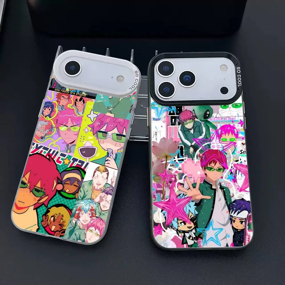 1PC Hot Comics Saiki Kusuo Cute Boy Phone Case For IPhone 17 17Air 16 ...