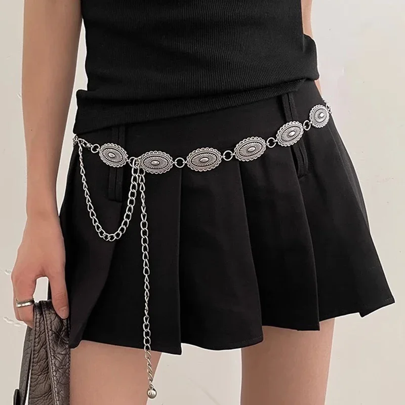 Ethnic style waist chain accessories Bohemian versatile belt women's ...