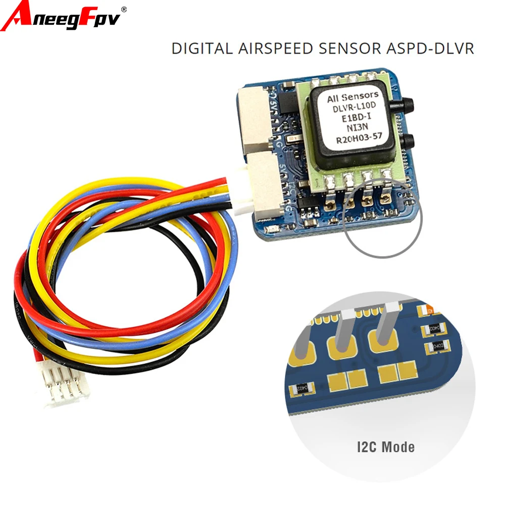 Matek ASPD-DLVR DIGITAL AIRSPEED SENSOR for RC FPV Racing Freestyle ...