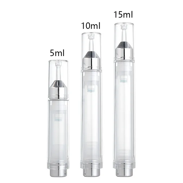 5/10/15ML Empty Cosmetic Syringe Bottle Water-light Needle Airless ...