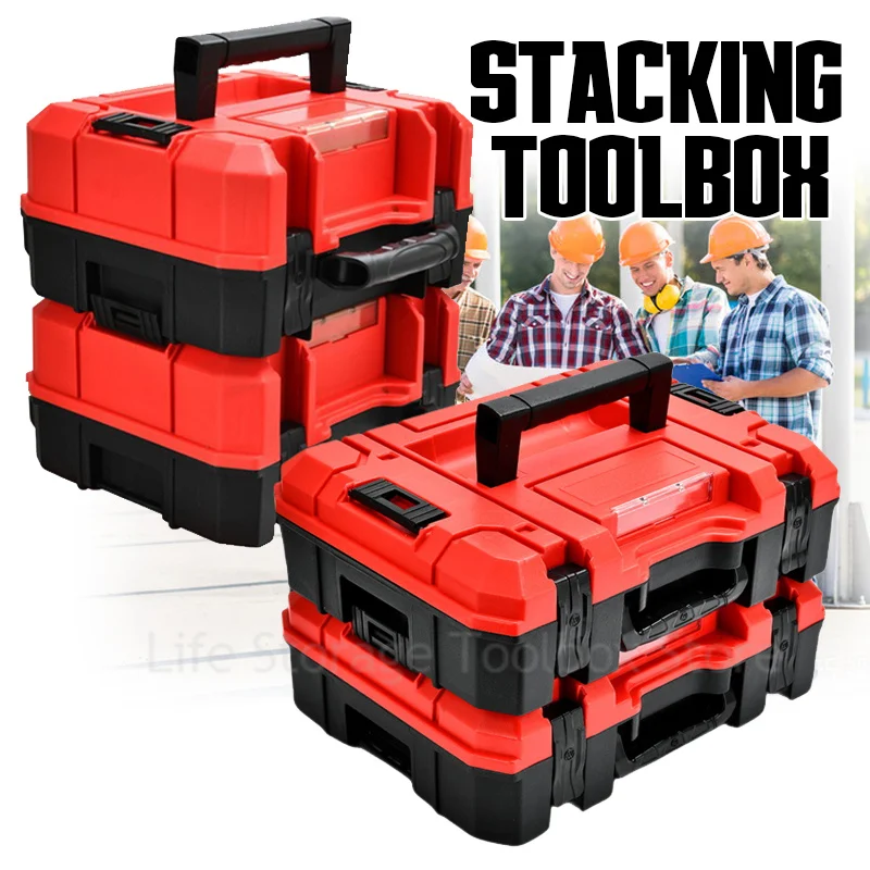 Plastic-Stacked-Tool-Box-Mala-Multifuncional-Hardware-Storage-Toolbox ...