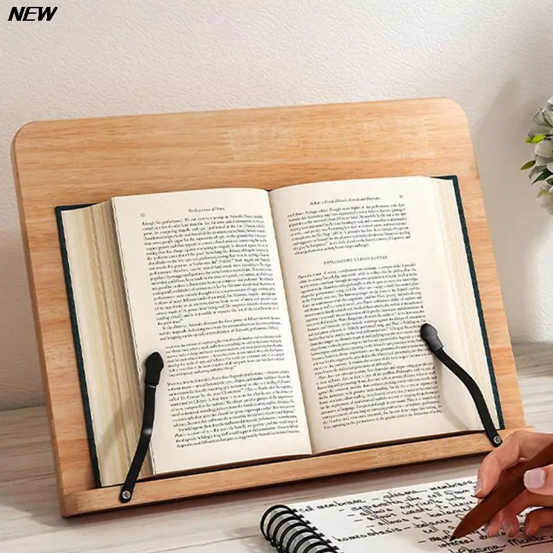 Verstelbare-Houten-Leessteun-Tablet-Boekhouder-Opvouwbare-Kok-Thuis ...