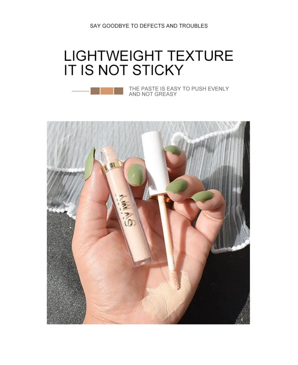 Type 3-Correcteur de teint liquide, 4 couleurs, bâton correcteur ...