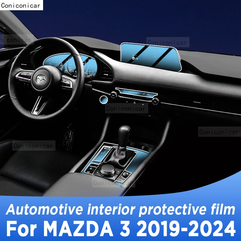 For Mazda 3 2019-2024 Panel Navigation Screen Automotive Interior TPU ...