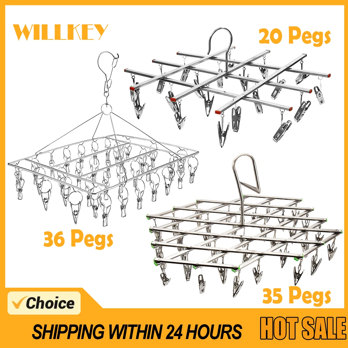 Clothes-Drying-Rack-Stainless-Steel-Laundry-Drying-Peg-Swivel-Wind ...