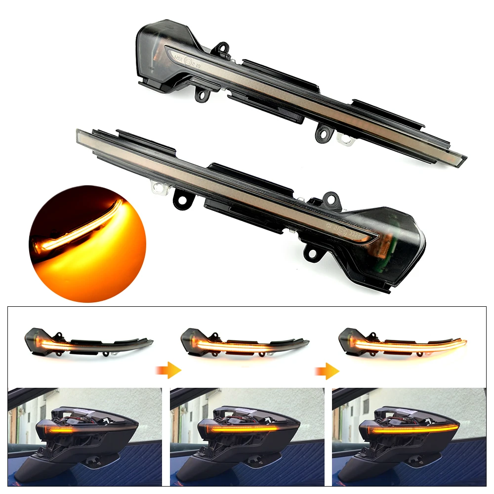 Car Styling Repeater Light Mirror Indicator Dynamic Turn Signal Light ...