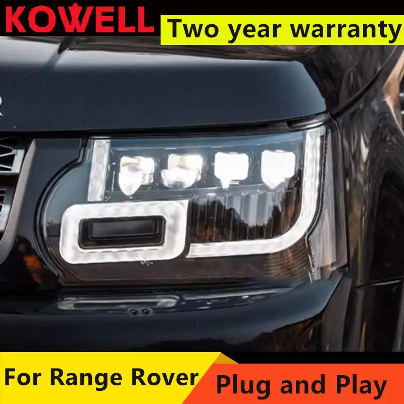 Car-Lights-For-Range-Rover-LED-Headlights-2010-2013-Range-Rover-Sport ...