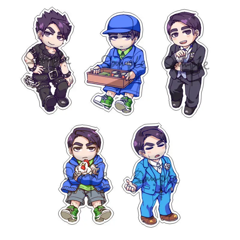 Anime Keychain Women Acrylic Key Chain Man Stardew Valley Key Ring ...