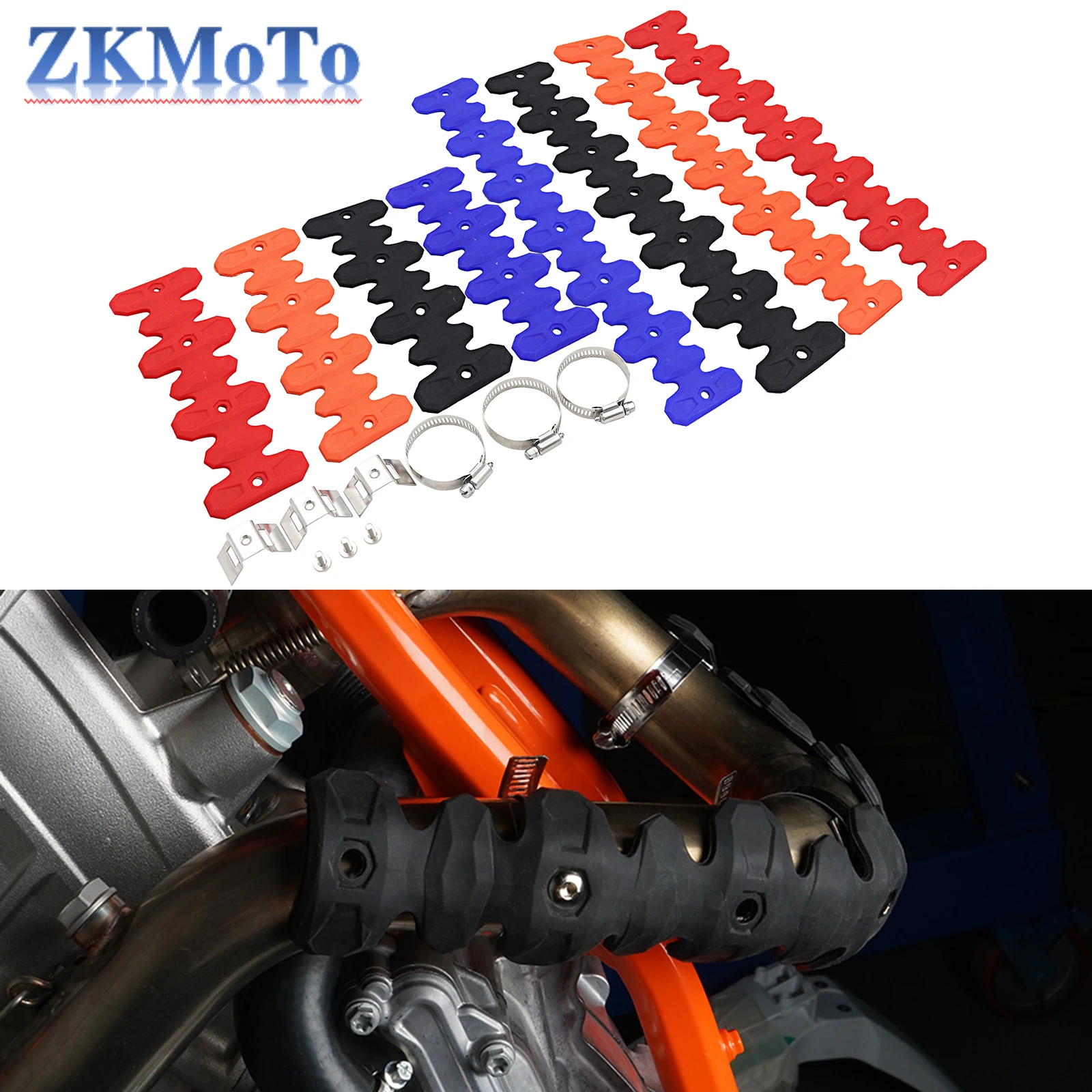 Motorcycle-22CM-40CM-Exhaust-Pipe-Muffler-Heat-Shield-Protection-For ...