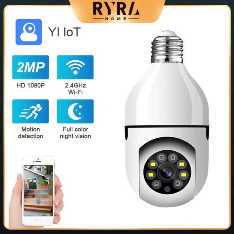 Bulb-Automatic-Human-Tracking-Camera-Full-Color-Night-Wifi-Camera-1080p ...