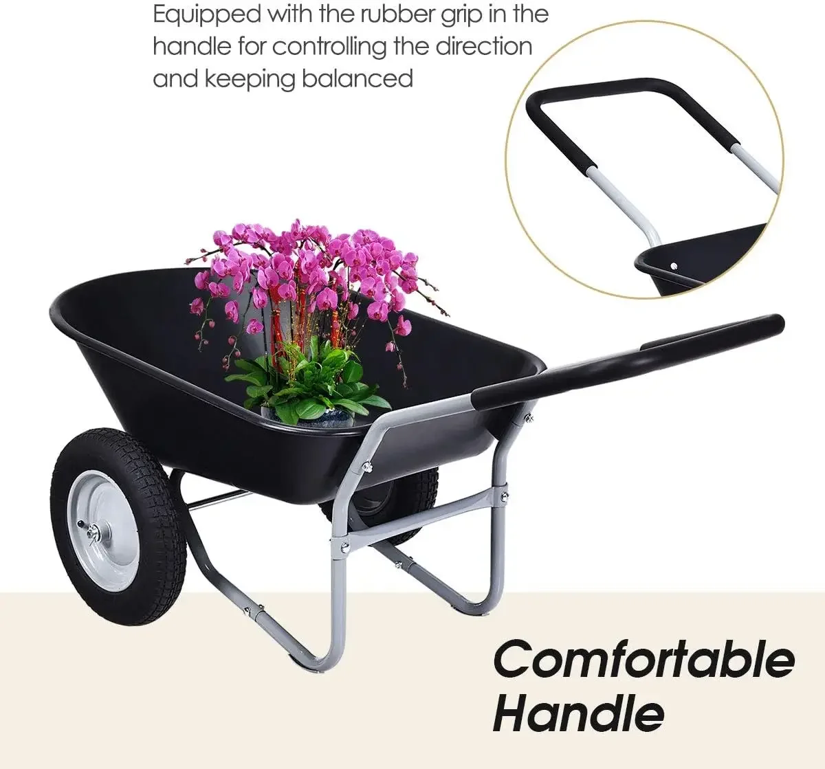 Dual Wheel Wheelbarrow – Outdoor Gear & Equipment | The Mountain Exp
