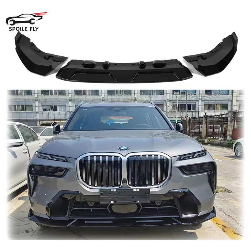 Front Bumper Spoiler For BMW G07 X7 M Sport 2019-2022 Car Body Kit ...