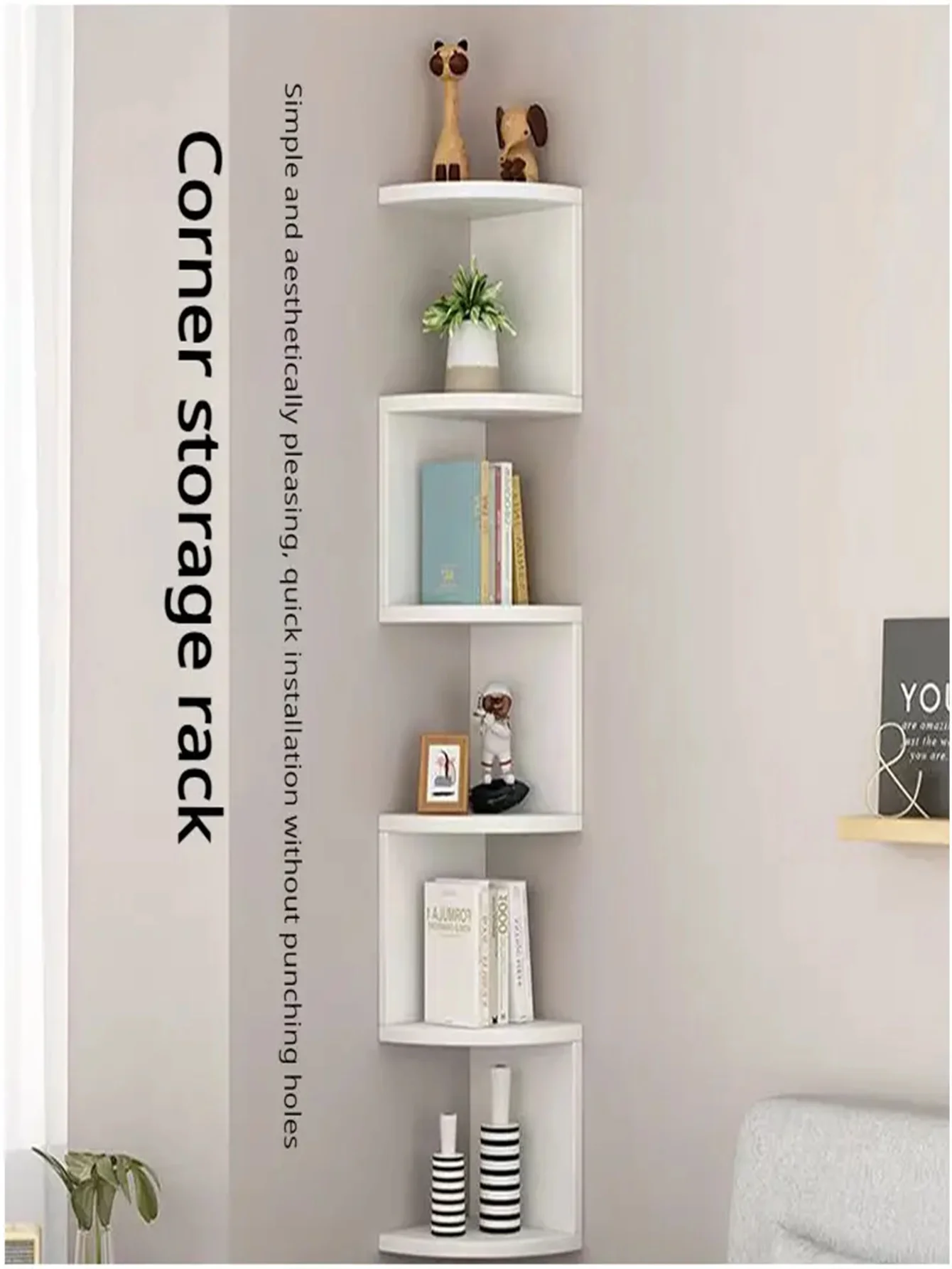 5-Layer Corner Shelf – Home Kitchen Basics