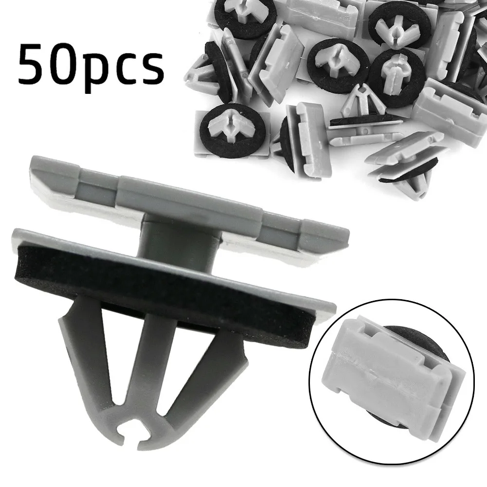 50pcs Plastic Rivet Bumper Fastener Clip For Jeep Cherokee WK2 ...