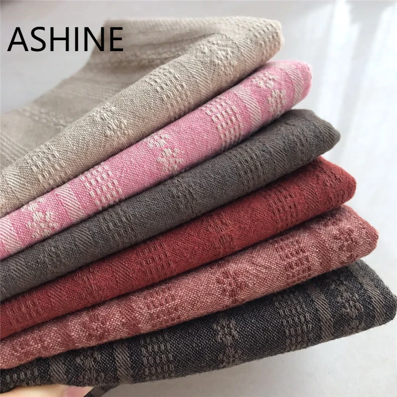 Jacquard Japan Yarn Dyed Cotton Fabric Material for Clothes Telas ...
