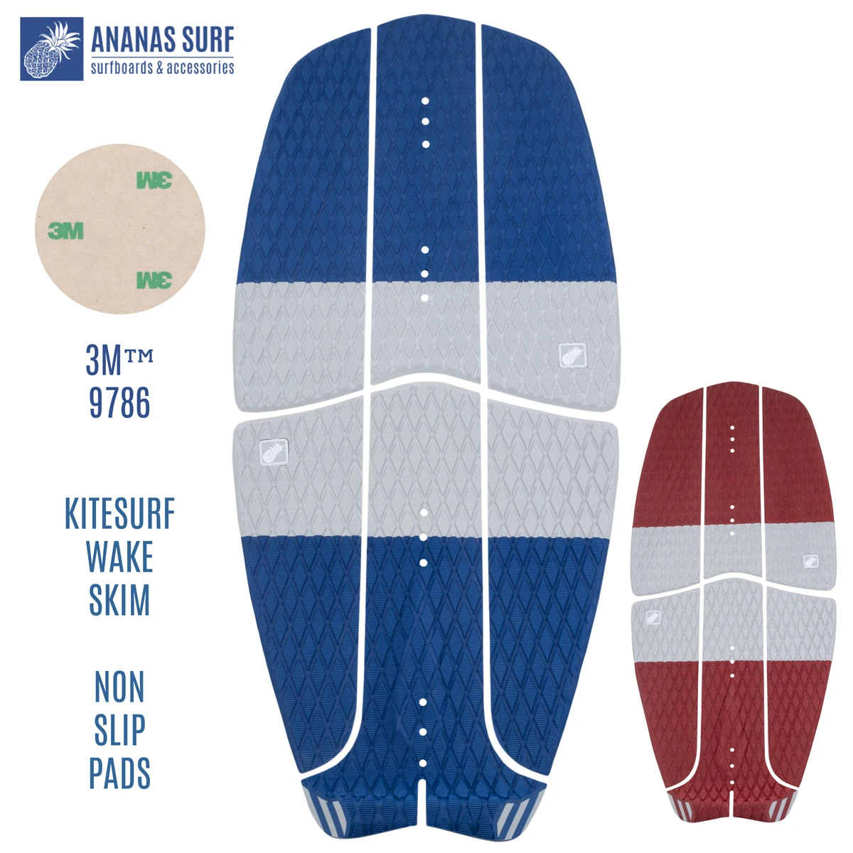 Ananas-Surf-Kitesurfboard-Deck-Carpets-Pads-Set-Foilboard-Wakesurf ...