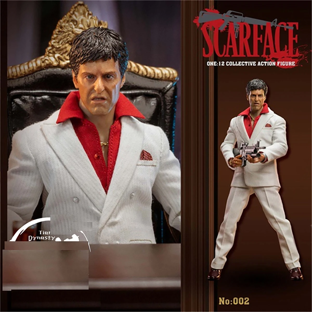 Scarface-Tony-Montana-Action-Figure-Toy-Brinquedo-Original-Tubar-o-Sangue-Guerreiro-Juventude ...