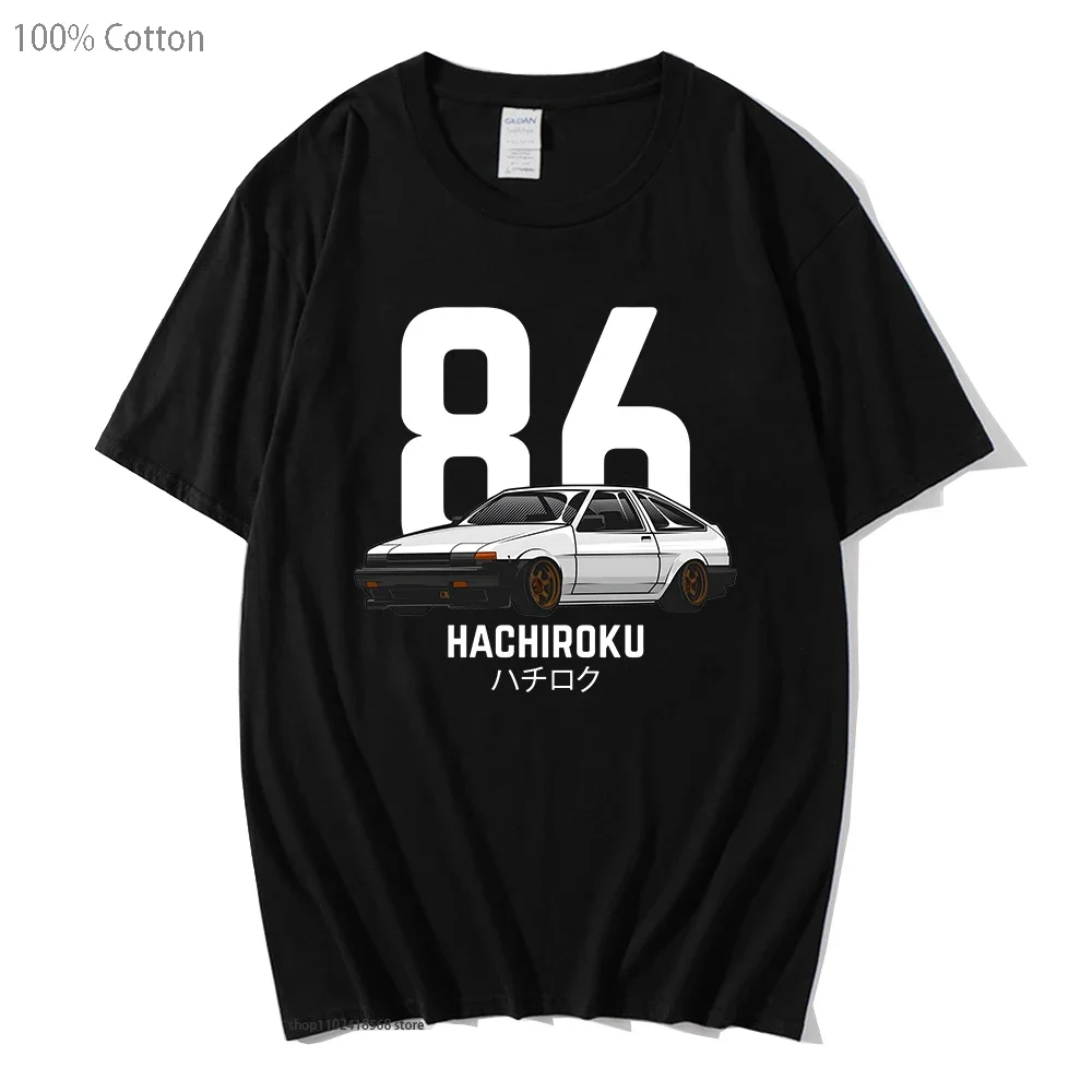 Initial-D-AE86-T-Shirts-JDM-Integra-DC5-Type-R-Tshirt-Fashion-Mens ...