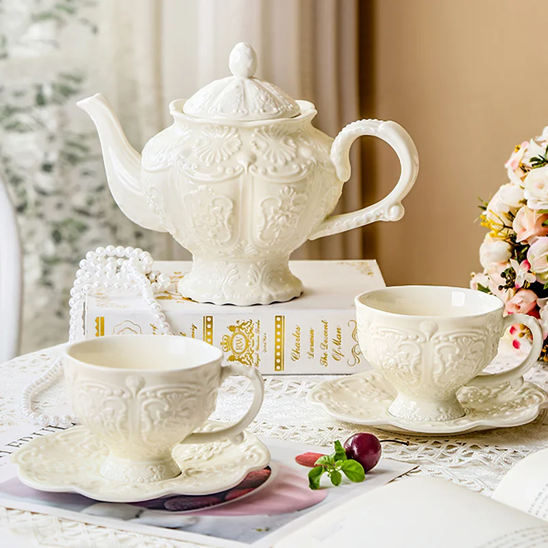 Tetera-de-cer-mica-creativa-para-aliviar-el-palacio-olla-de-caf-taza-de ...