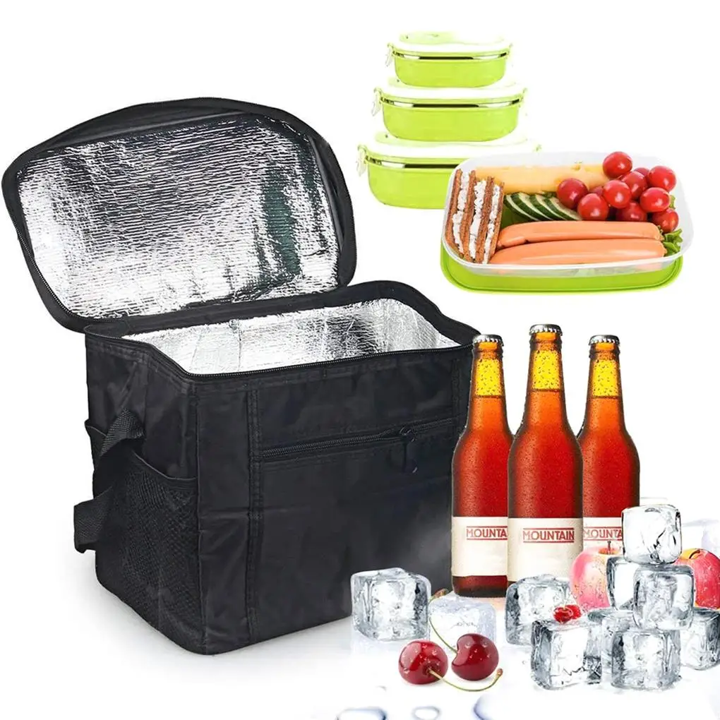 Portable-Outdoor-Lunch-Cooler-Bag-Foldable-Insulation-Picnic-Ice-Pack ...