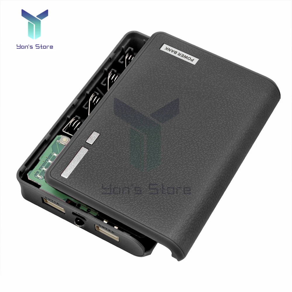 USB-Power-Bank-com-tela-LCD-carregador-de-bateria-shell-caso-de ...