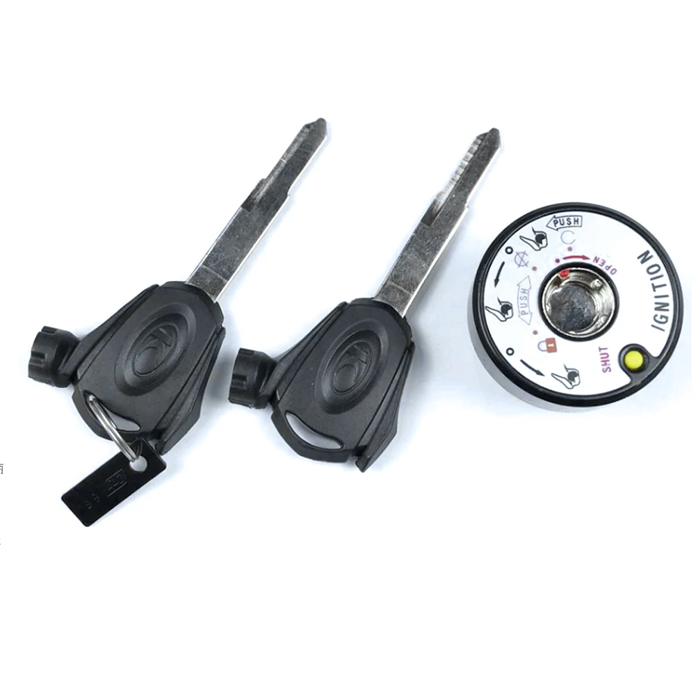 Motorcycle-Integrated-Magnet-Lock-Key-Blank-Magnetic-Anti-Theft-Key-For ...