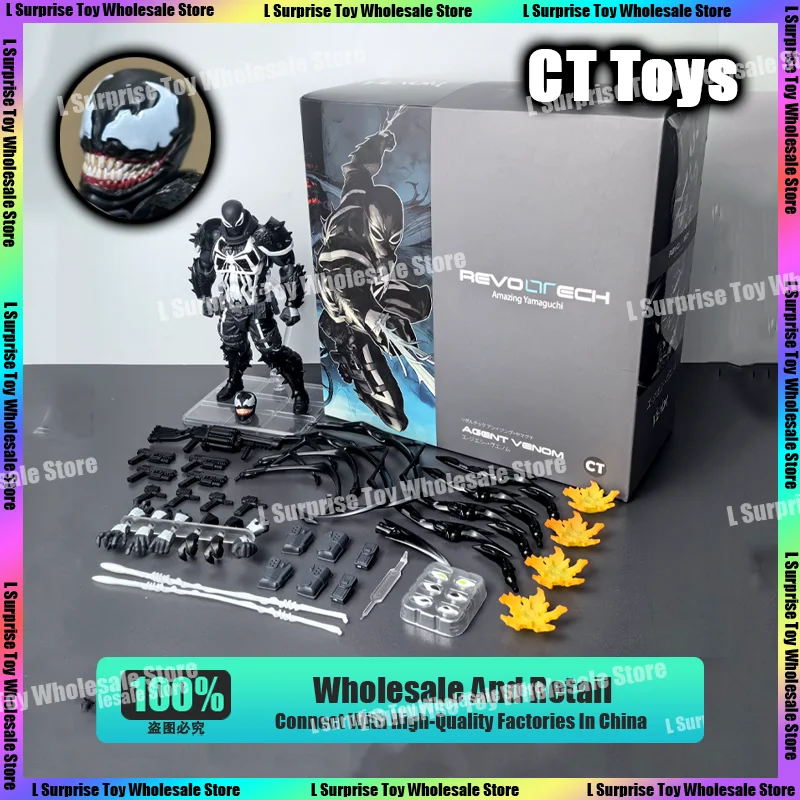 Stokta-Ct-oyuncaklar-ekil-Spiderman-r-mcek-adam-ajan-Venom-ekil-nan ...