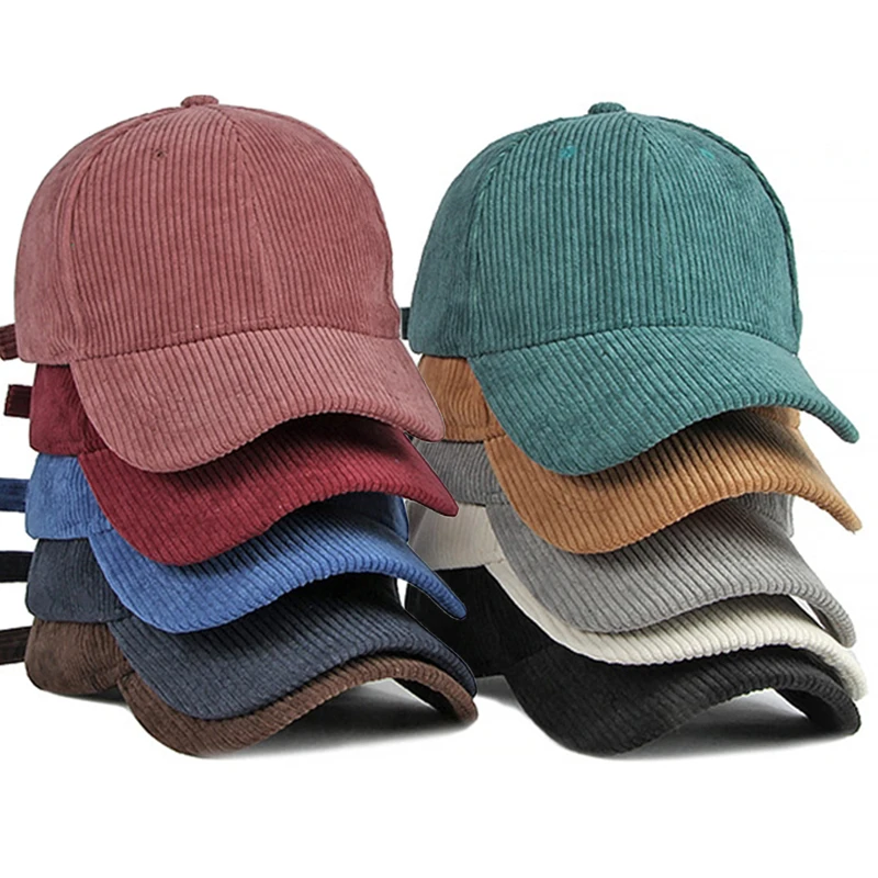 Corduroy Hat Baseball | Corduroy Baseball Cap | Corduroy Snapback Hat ...