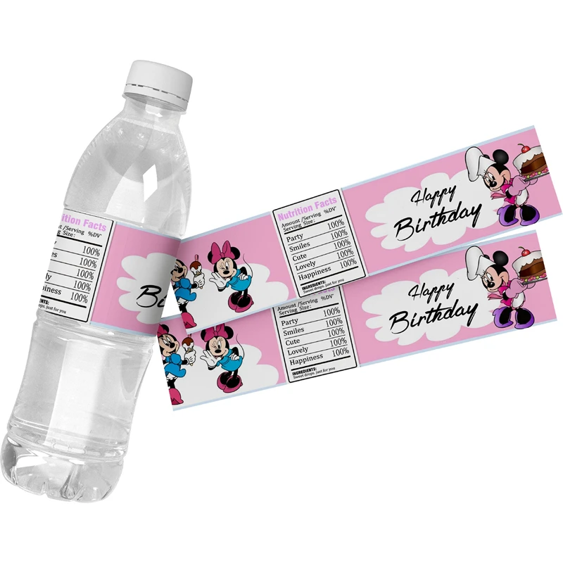 Minnie Mouse Personalized Labels