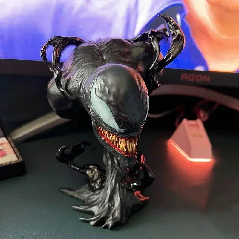 Marvel-In-Stock-15cm-Venom-Anime-Figure-Customized-Model-Dolls-Resin ...