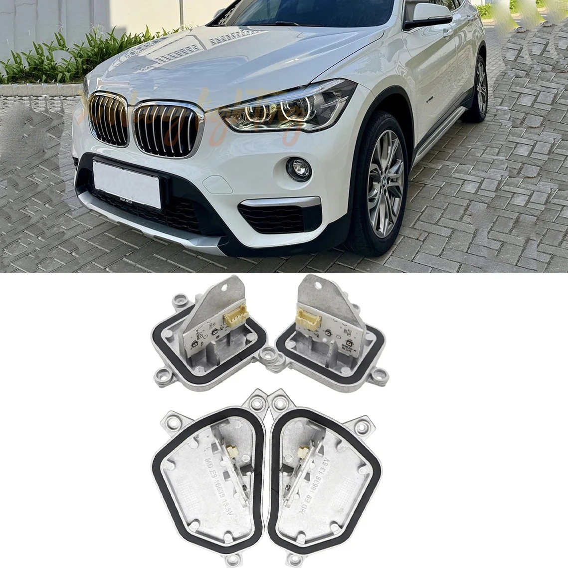 DRL-Yellow-Module-63117428791-FOR-2014-2019-BMW-F48-X1-F49-Pre-LCI-CSL ...