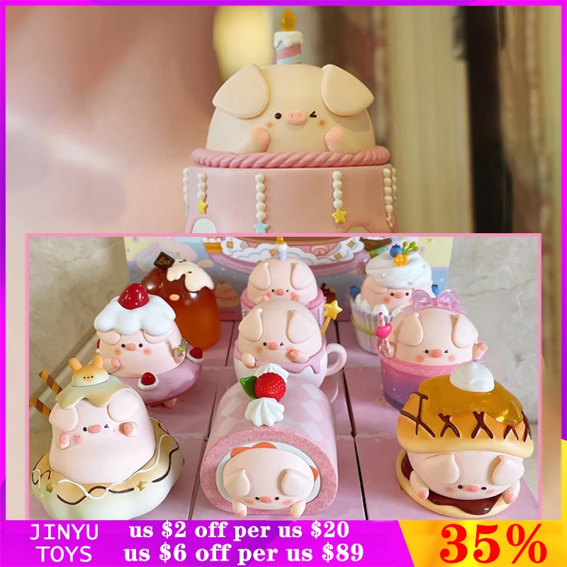 Original Piko Pig Dessert Series Blind Box Mistery Caja Misteriosa ...