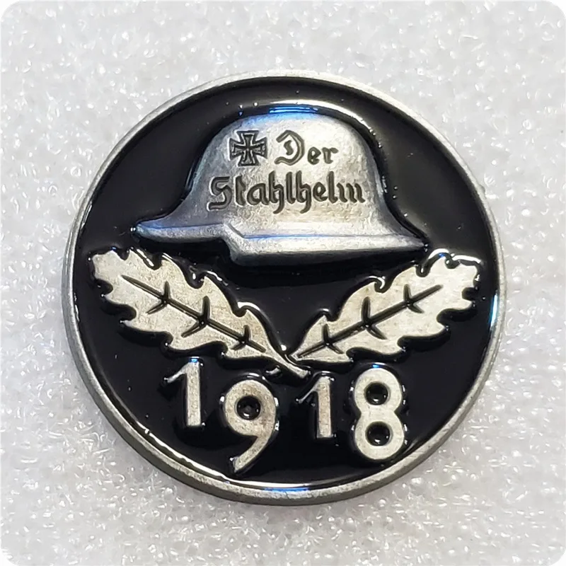 1918 German helmet badge army cap badge - AliExpress 15