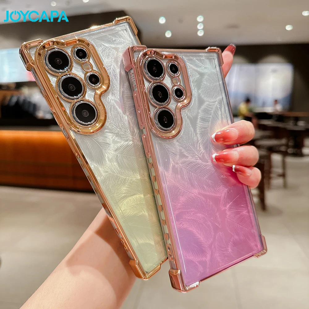 Plating-Soft-Shockproof-Case-For-Samsung-S24-S23-S22-Note-20-Ultra-S21 ...