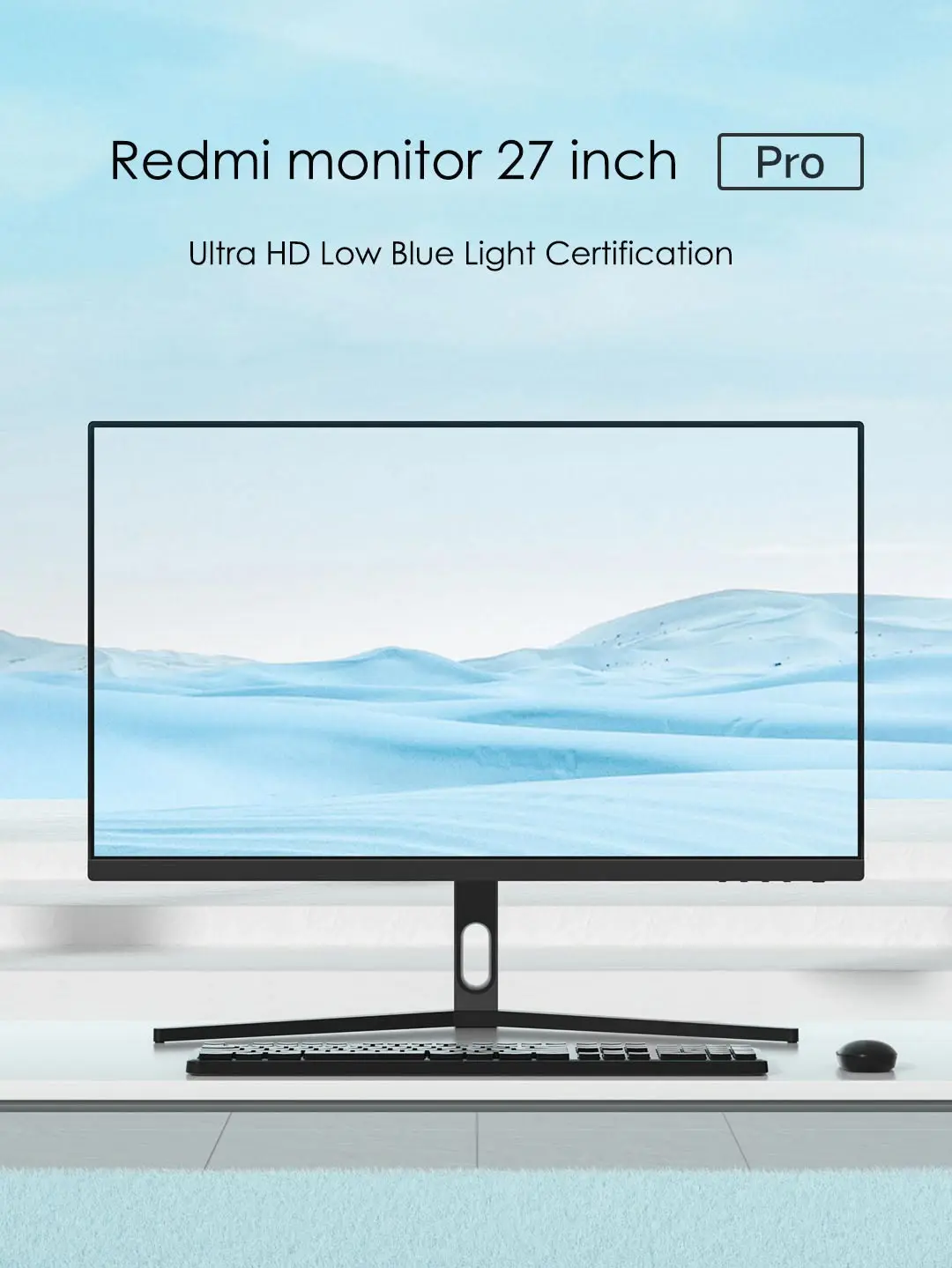 Xiaomi Redmi Monitor 27 Inch Pro 2K IPS 75Hz UHD Screen Low Blue Light Desktop Computer Display ...