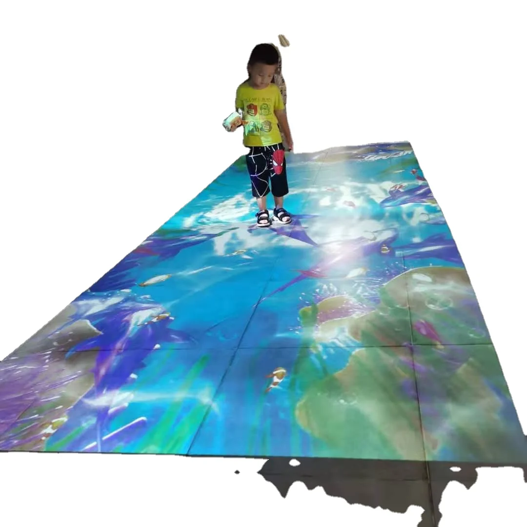 Interactive Floor Ground Wall Projection System Apply For Kids, Wedding ...