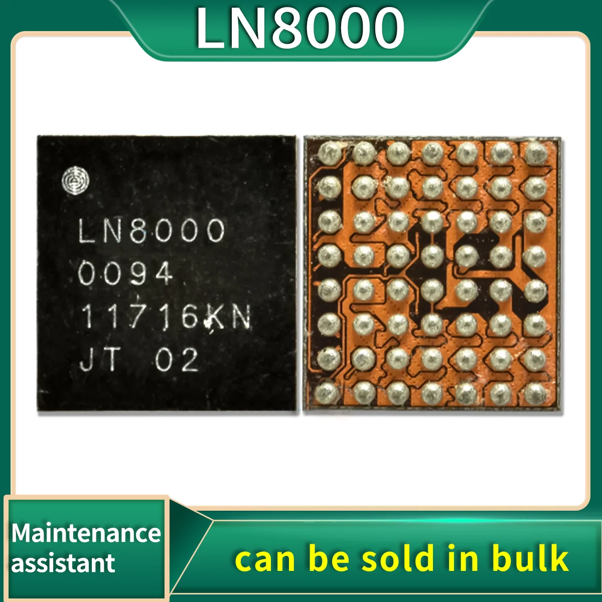 Cargador de teléfono con chip IC LN8000, 2 piezas, para VIVO S10, S12 ...