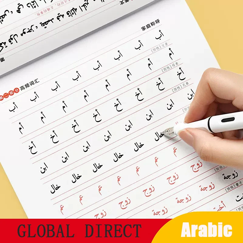Children-Learning-Chinese-Arabic-Books-Reusable-Calligraphy-Copybook ...