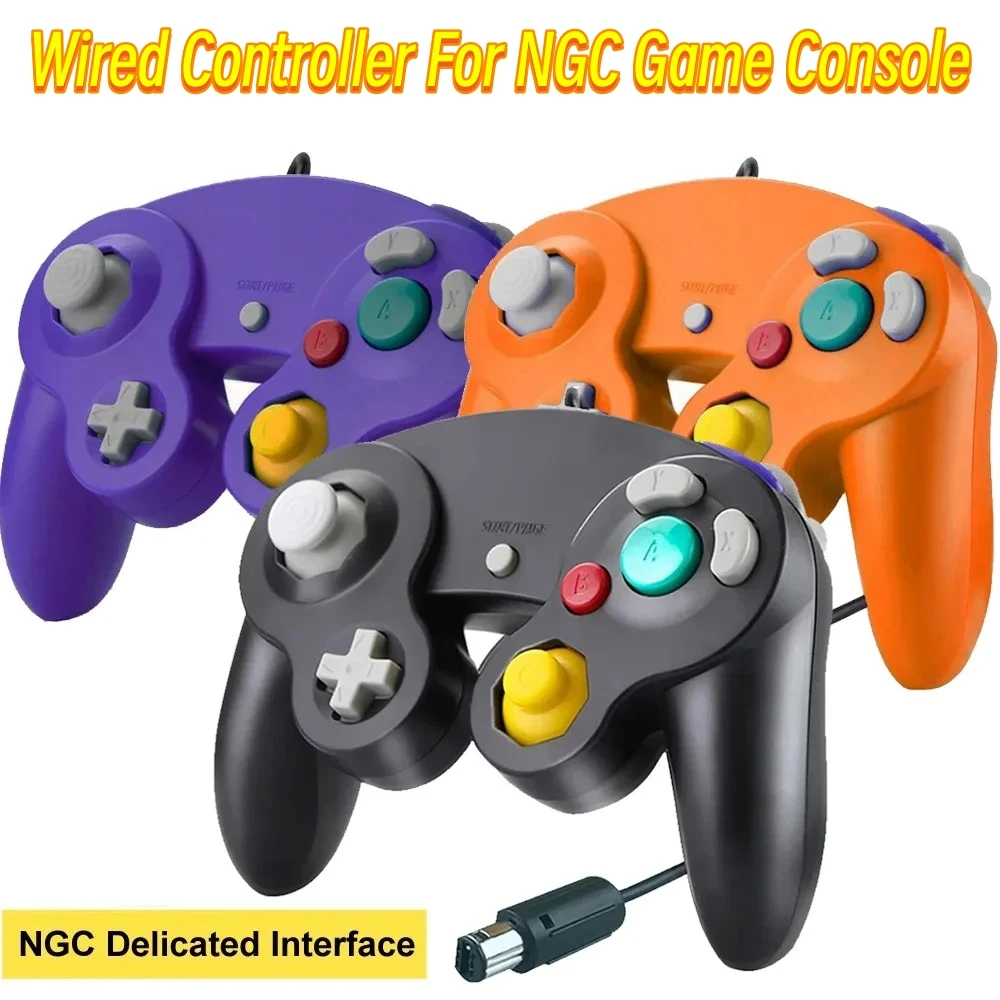 Para-controlador-Gamecube-Joystick-de-mano-con-cable-Compatible-con ...