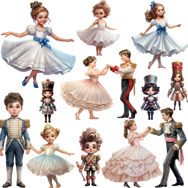 Dancing-Little-Prince-Princess-Stickers-Crafts-And-Scrapbooking ...