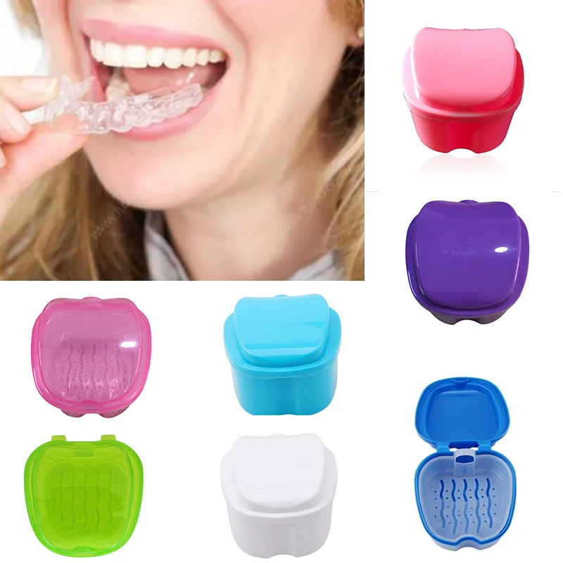 Denture-Bath-Box-Cleaning-False-Teeth-Storage-Box-With-Hanging-Net ...
