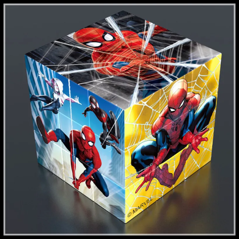 Originele-Disney-Spiderman-Iron-Man-Third-Order-Magic-Cube-Marvel ...