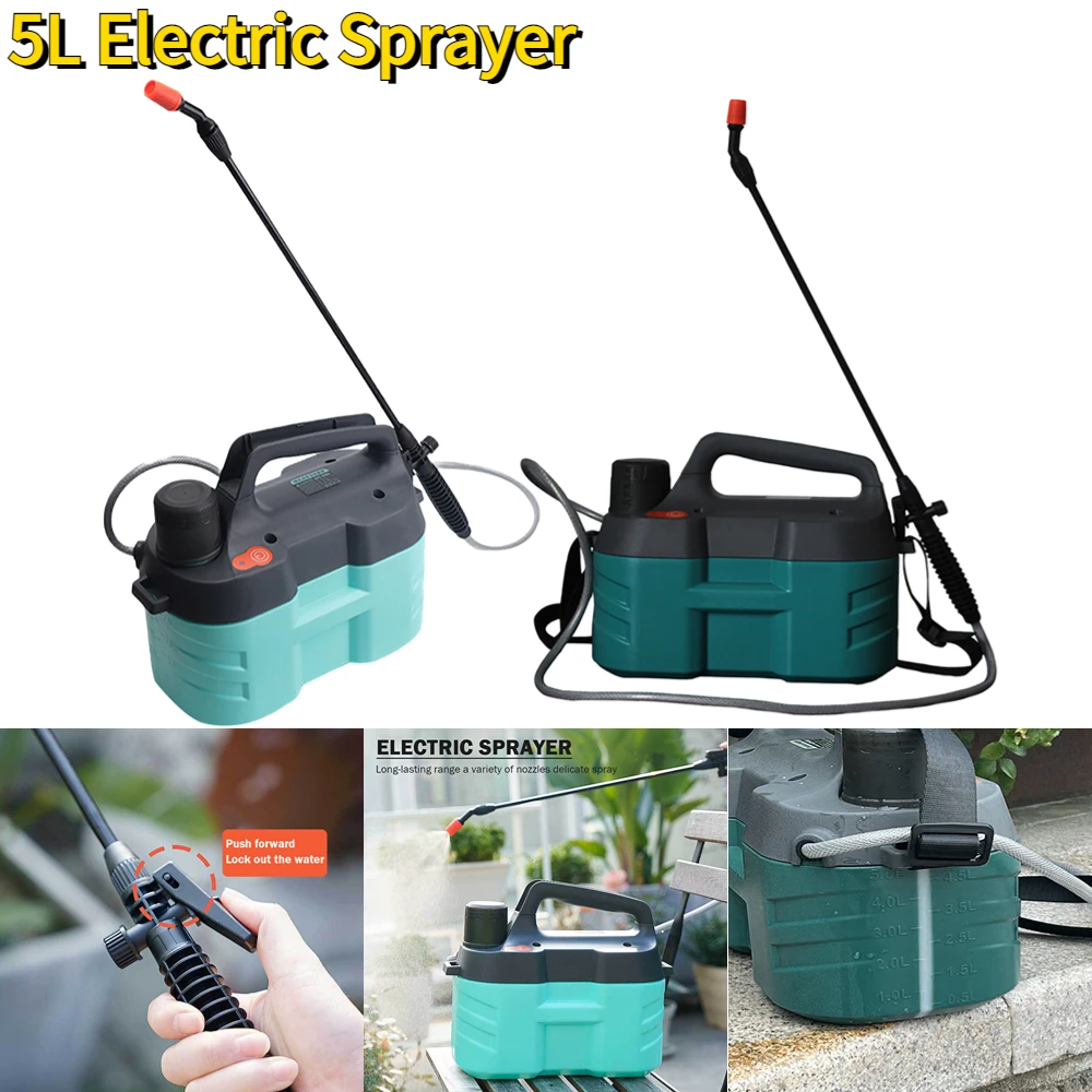 5L-Electric-Sprayer-Garden-Automatic-Pesticide-Sprayer-Spray-Gun ...