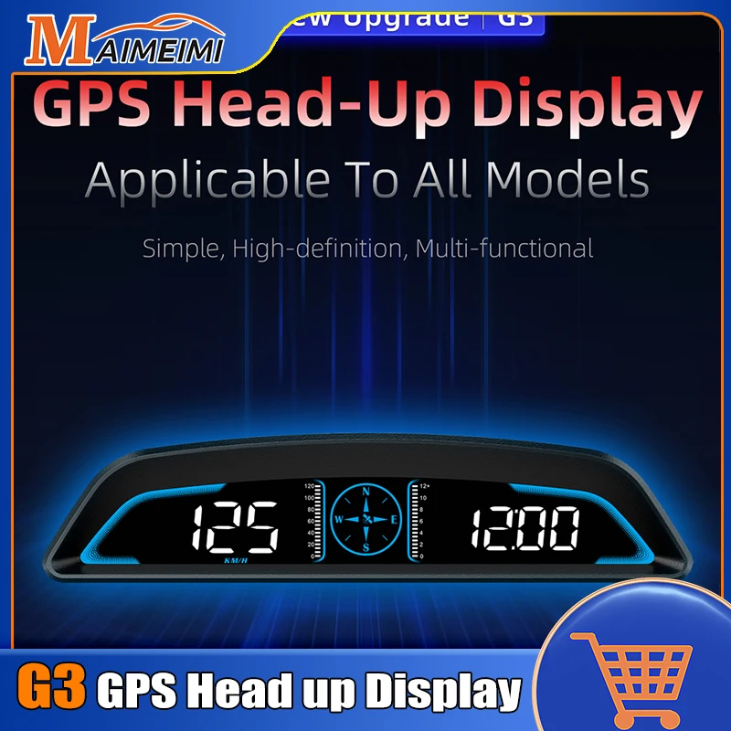 HD-G3-GPS-HUD-Auto-Speedometer-Head-Up-Display-Car-Smart-Digital-Alarm ...