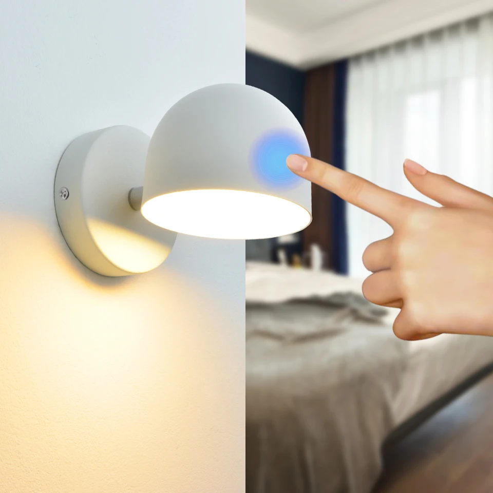 LED-Wall-Lamp-Smart-Touch-Stepless-Dimming-Wall-Light-for-Home-350 ...