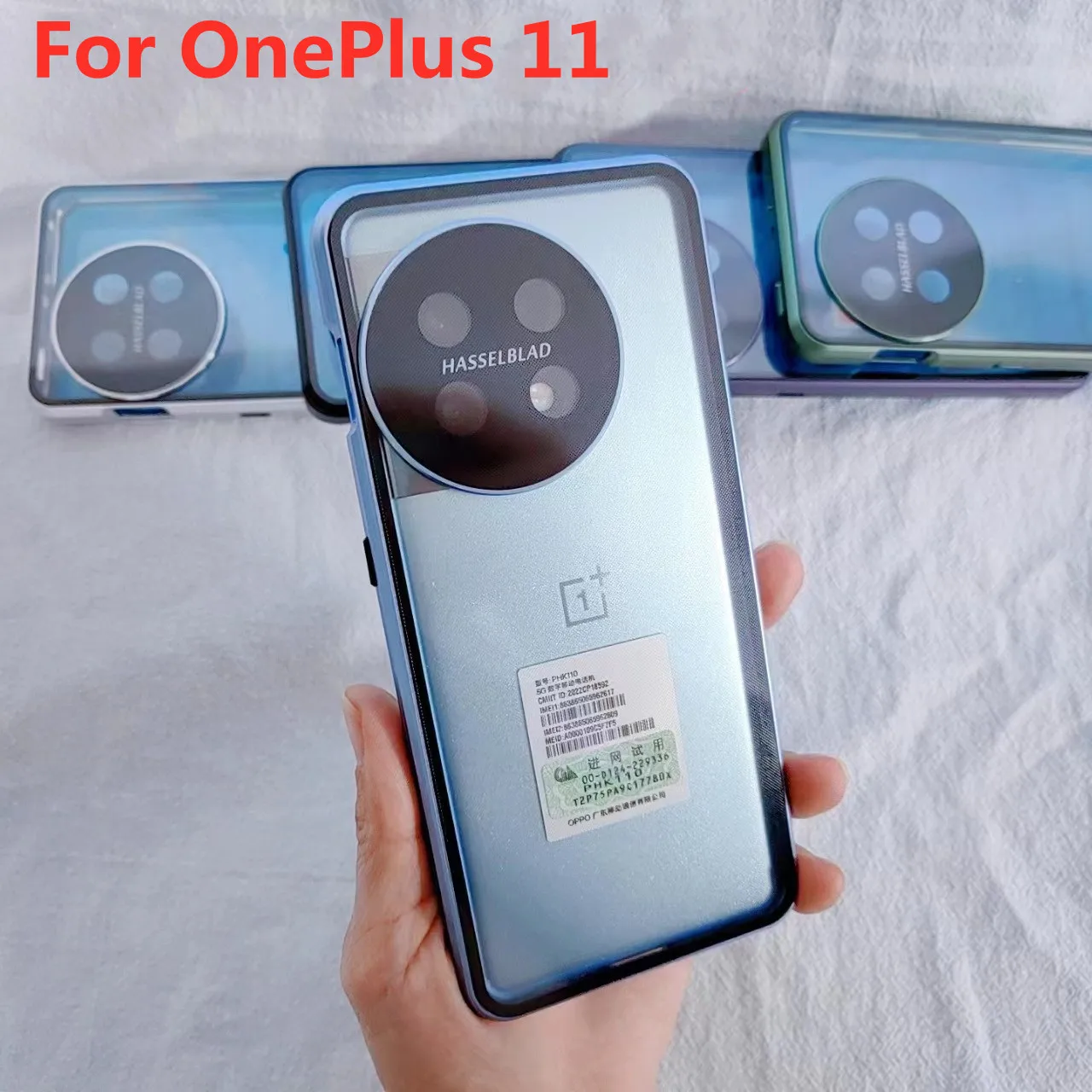 Double Sided Glass Metal Magnetic Case For Oneplus 12 11 10 Pro 10T 10R ...