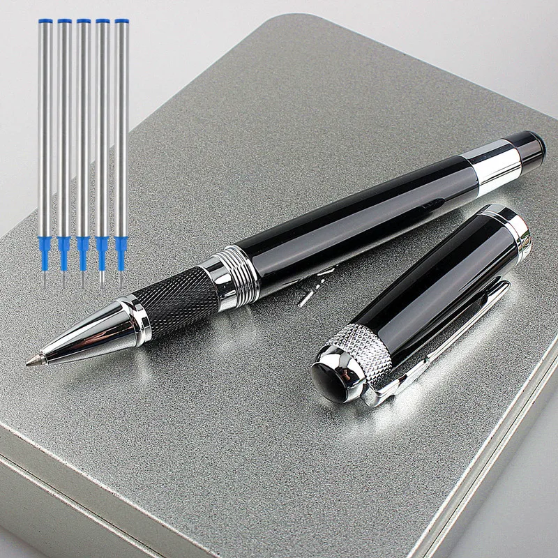 Luxury-Quality-Black-JINHAO-Metal-Gift-Roller-Ballpen-Business-Office ...
