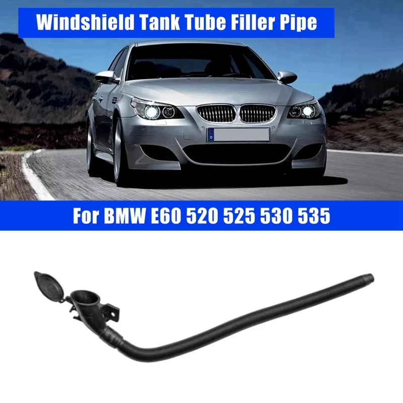 Washer-Fluid-Reservoir-Windshield-Tank-Tube-Filler-Pipe-Black-Filler ...